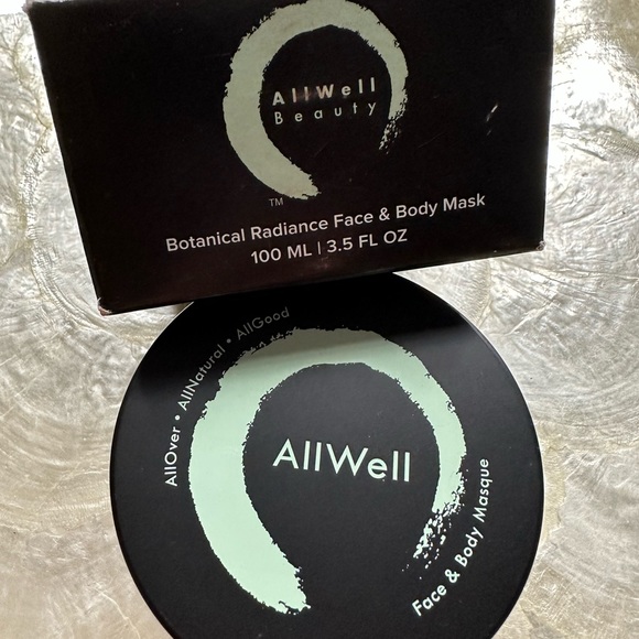 AllWell | Bath & Body | Allwell Beauty Botanical Radiant Face And Body Mask Vegan Crueltyfree ...
